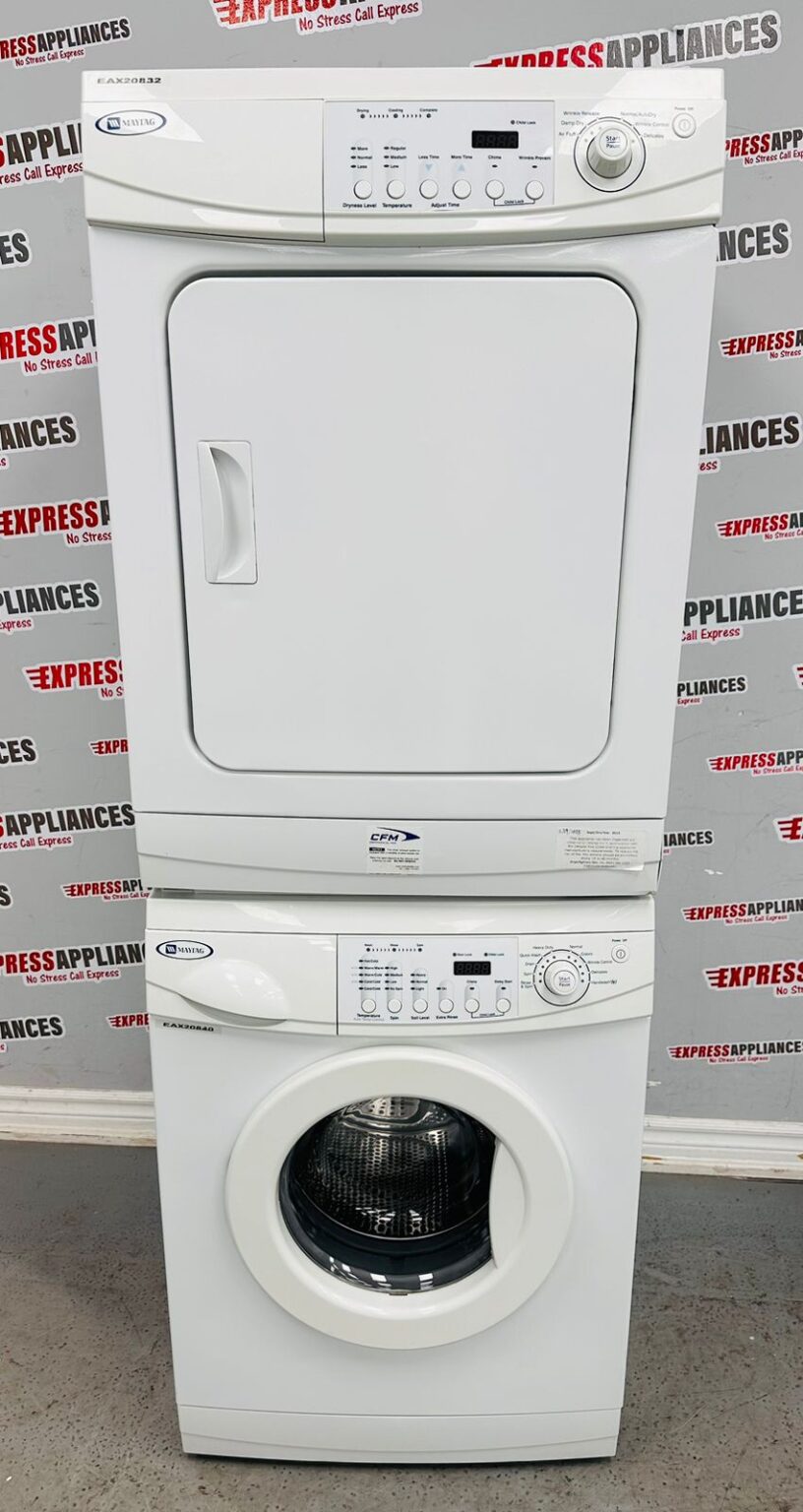 Used Maytag Washer/Dryer Set MAH2400AWW MDE2400AZW For Sale | ️ Express ...