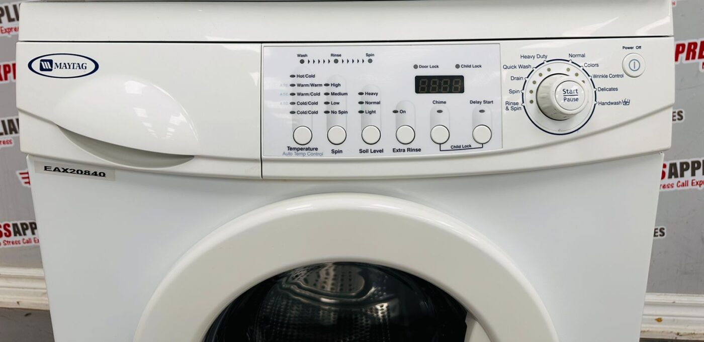 Used Maytag Washer/Dryer Set MAH2400AWW MDE2400AZW For Sale | ️ Express ...