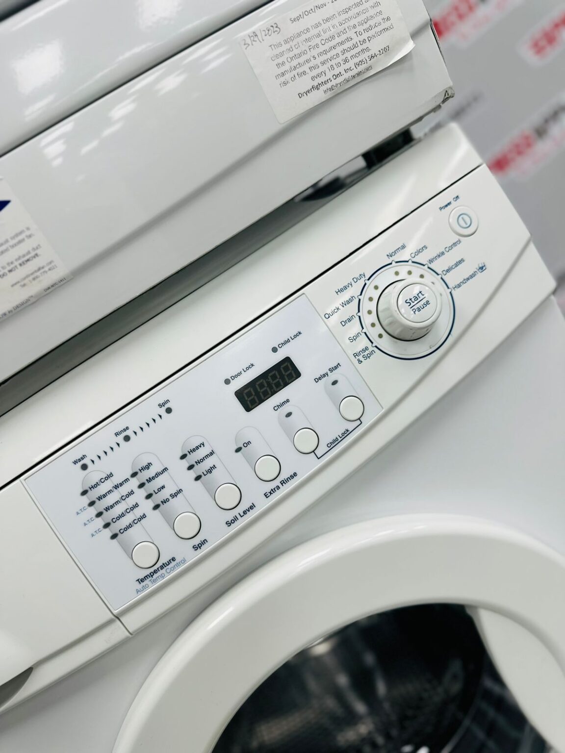 Used Maytag Washer/Dryer Set MAH2400AWW MDE2400AZW For Sale | ️ Express ...