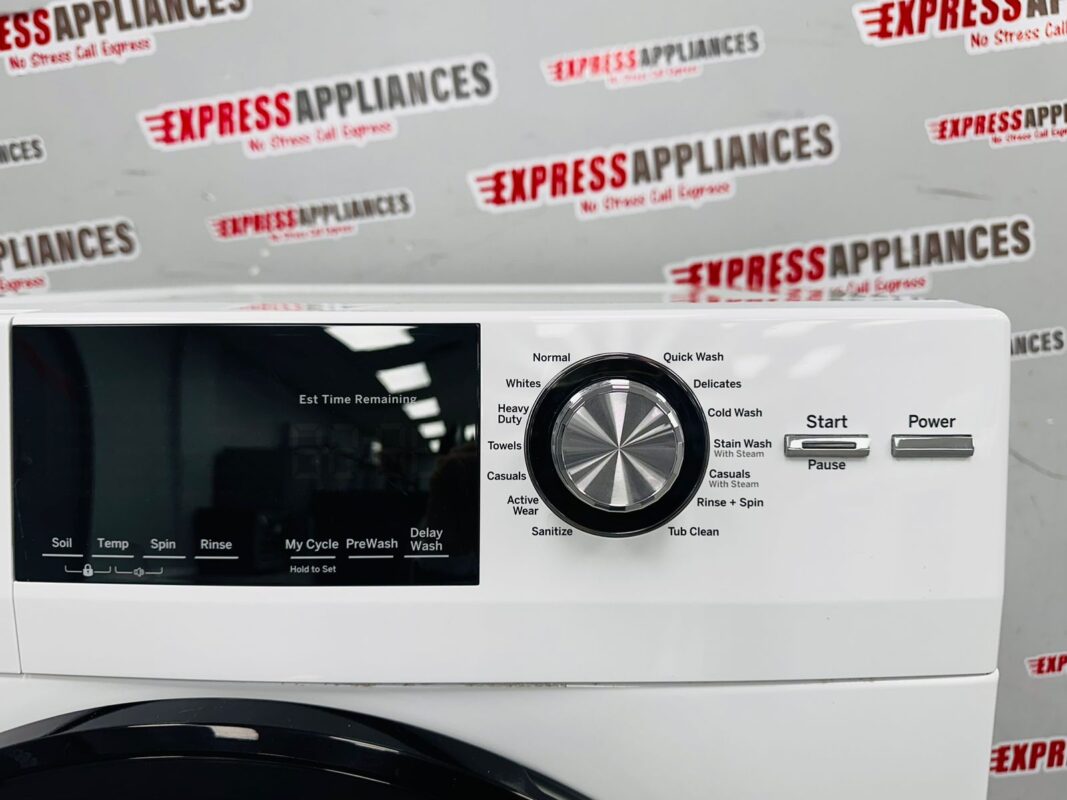 Used GE 24” Stackable Front Load Washing Machine GFW148SSM0WW For Sale ...