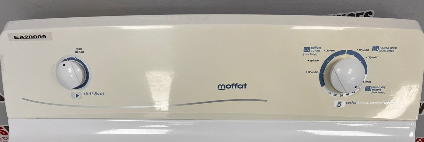 Used Moffat Electric Dryer REXR353EH6WW For Sale | ️ Express Appliances