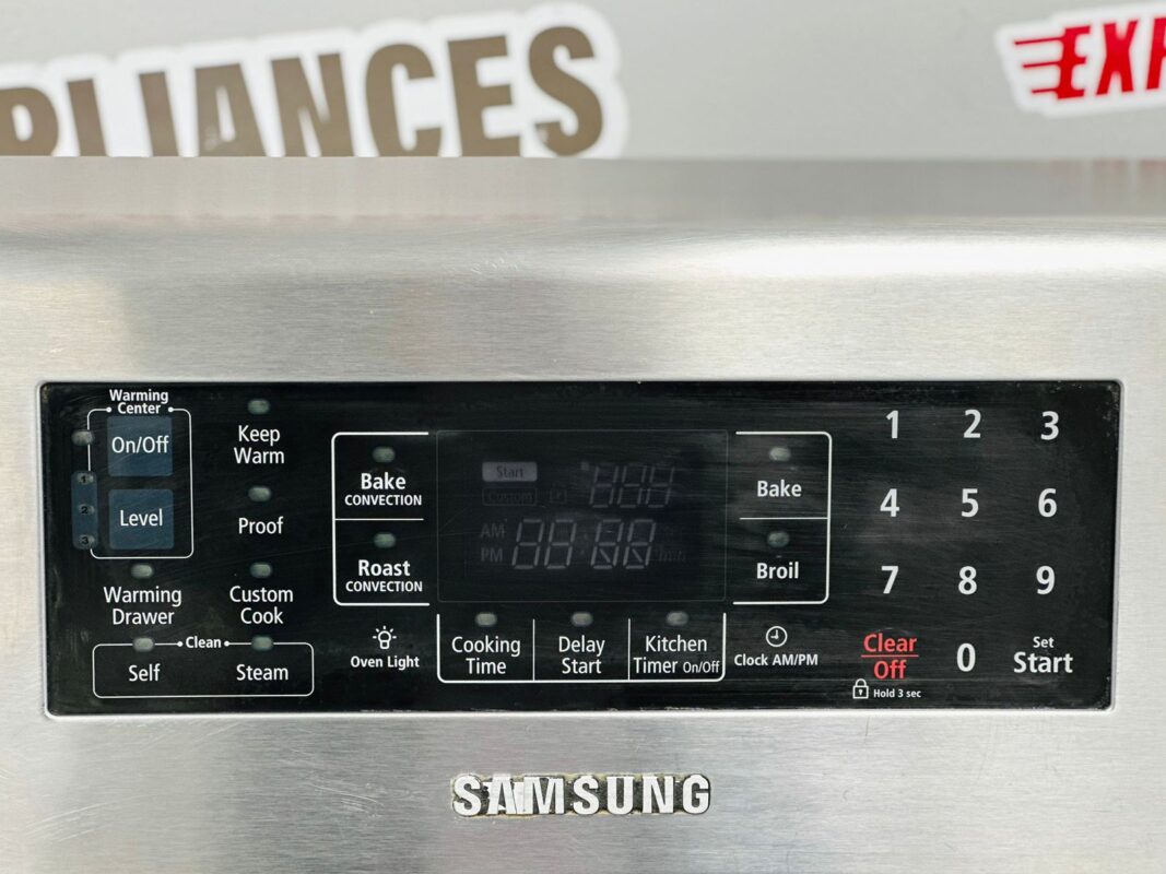 Used Samsung Glass Top Stove FE-R500WX/XAC For Sale | ️ Express Appliances