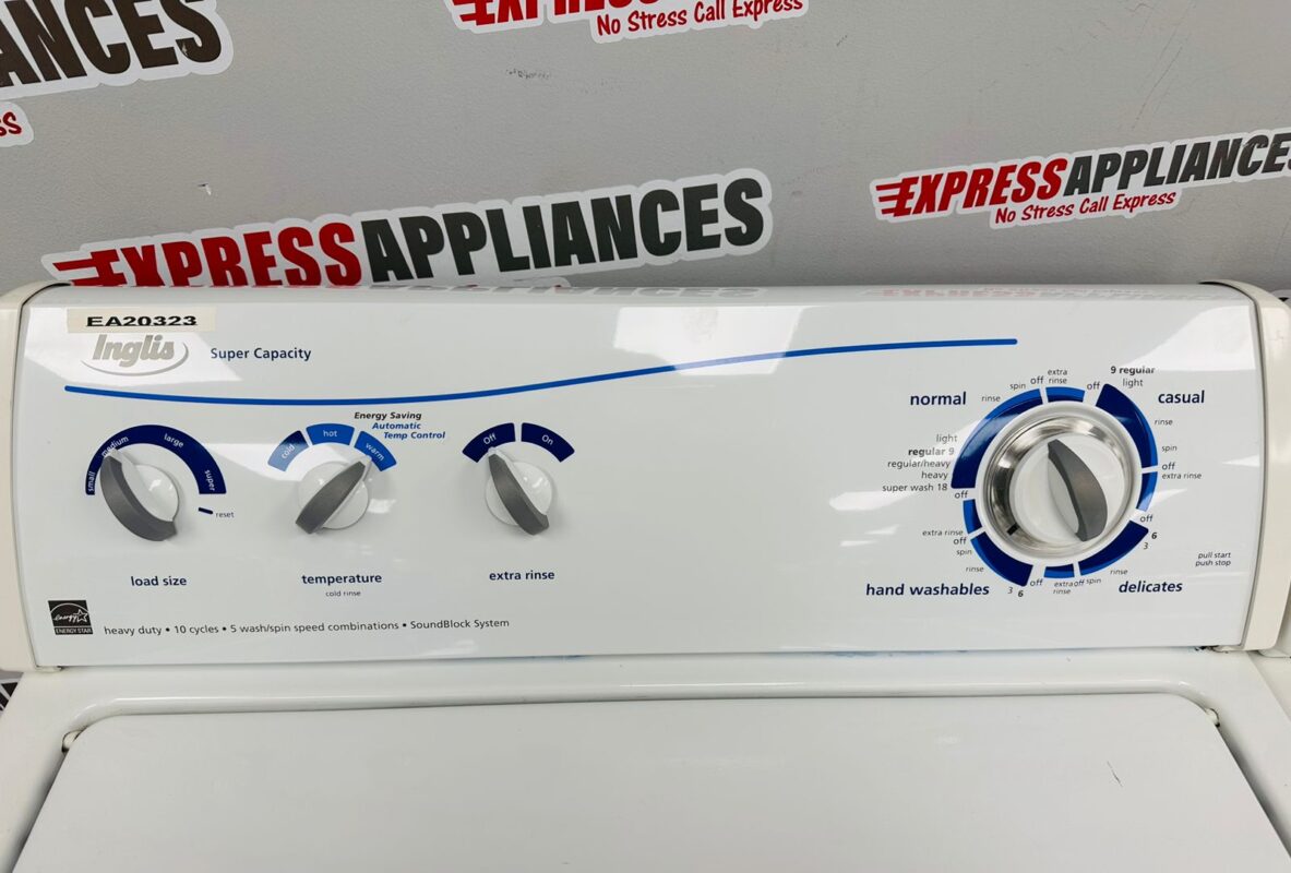 Used Inglis Washer and Dryer Set IP44001 IV85001 for Sale | ️ Express ...