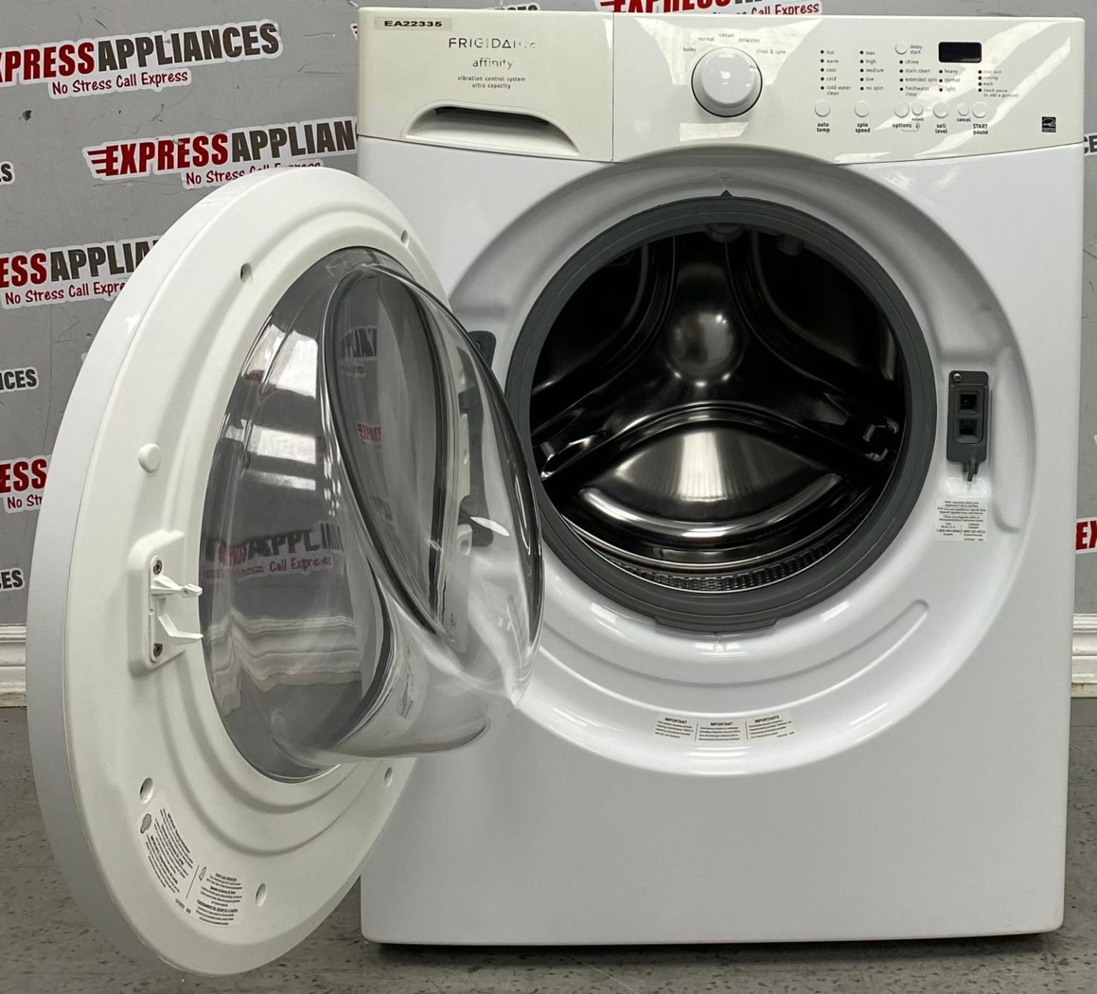 Used Frigidaire Front Load Washing Machine FAFW3801LW3 For Sale | ️ ...