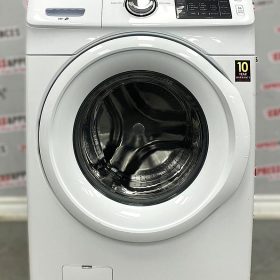 Used Samsung Front Load Washing Machine WF42H5000AW/A2 Set for Sale | ️ ...