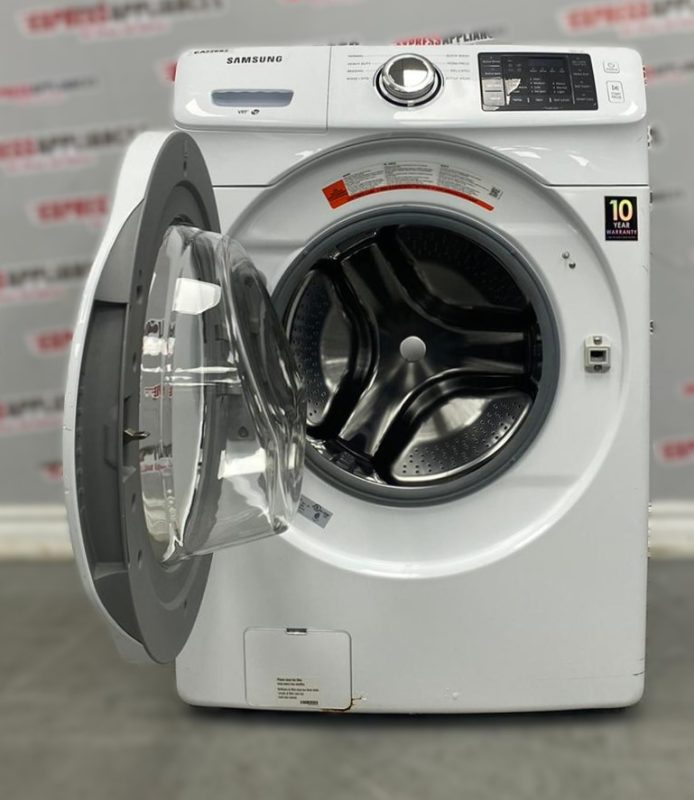 Used Samsung Front Load Washing Machine WF42H5000AW/A2 Set for Sale | ️ ...