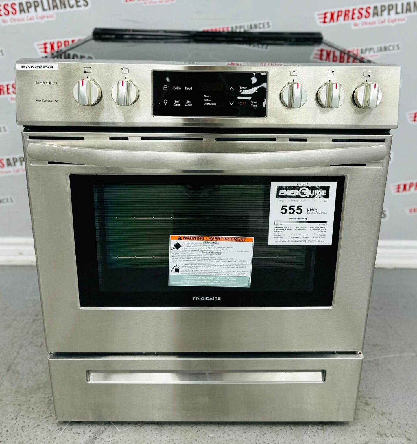 Brand New Open Box Frigidaire Range CFEH3054USF For Sale | ️ Express ...