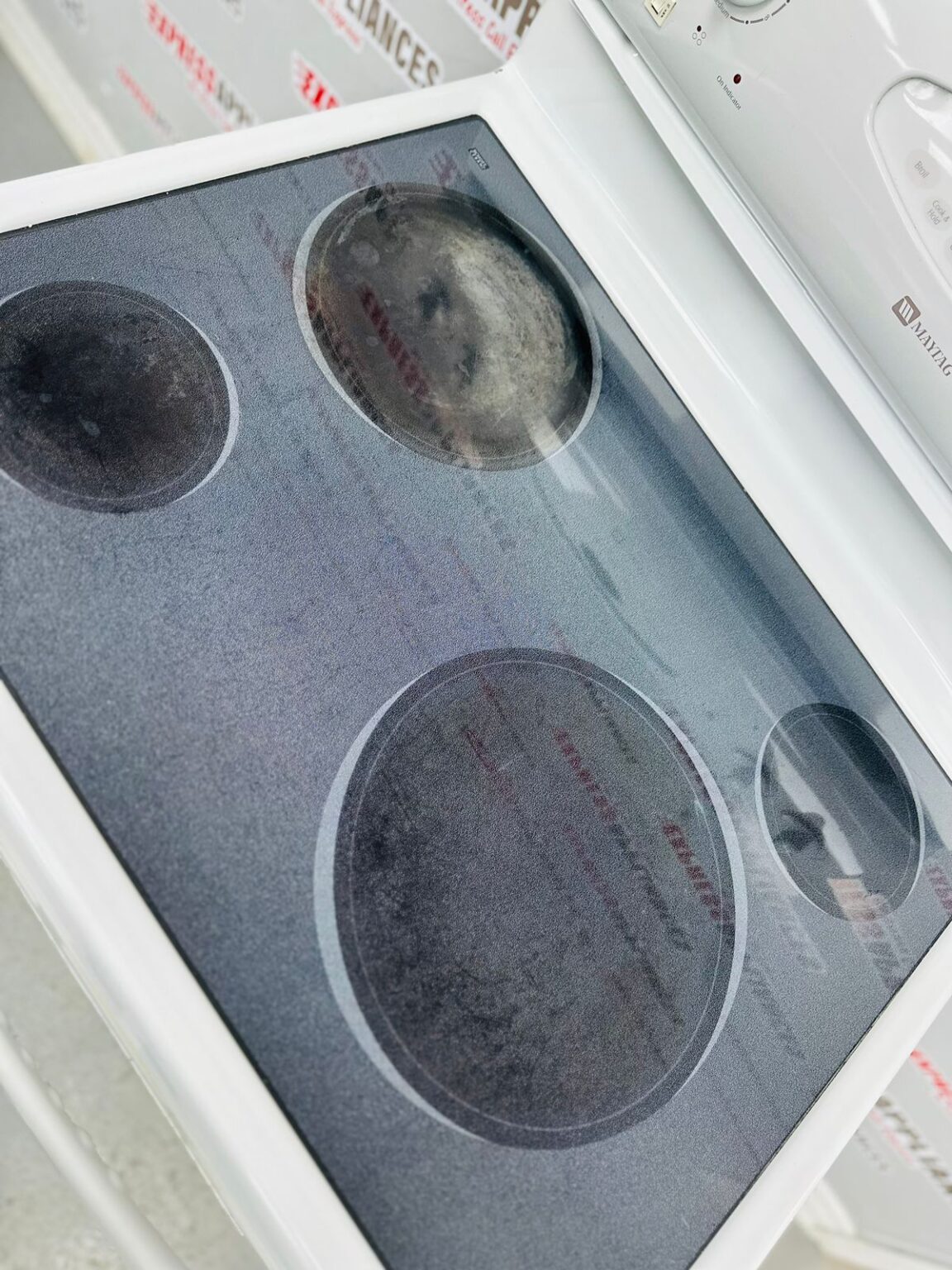 Used Maytag Electric Flat Top Range For Sale | ️ Express Appliances