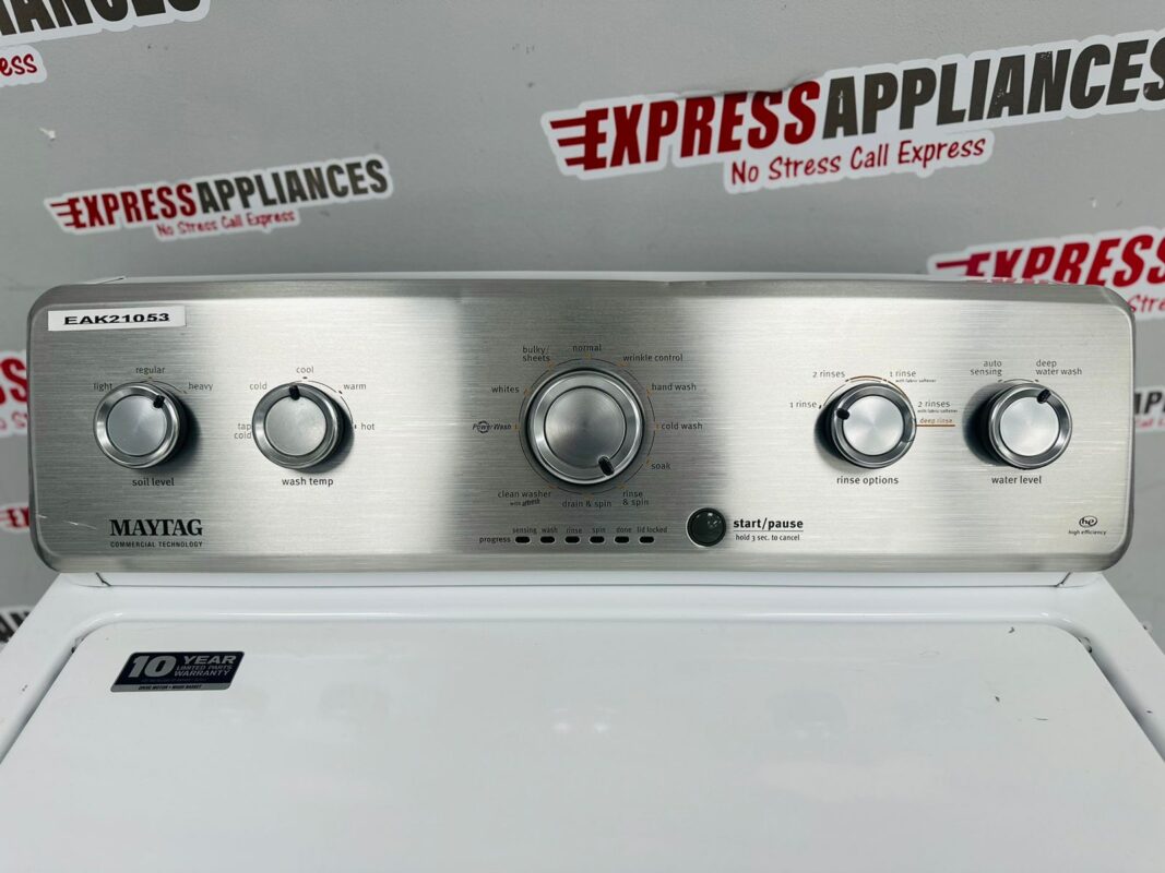 Open Box Maytag Top Load Washer MVWC565FW2 For Sale | ️ Express Appliances