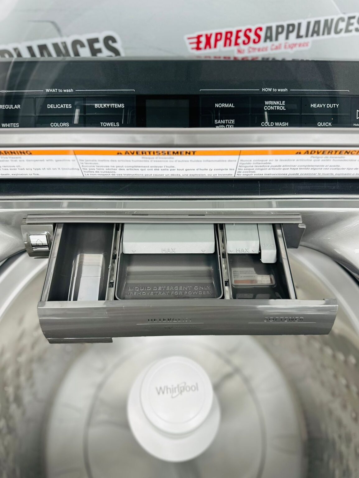 Open Box Whirlpool Top Load 27” Washing Machine WTW5105HC3 For Sale | ️ ...