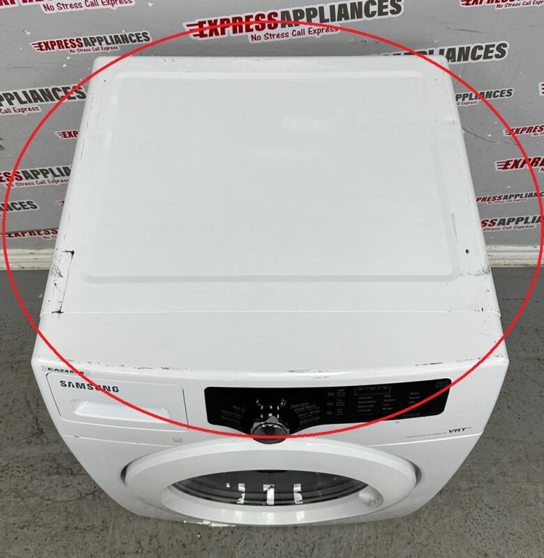 Used Samsung 27” Front Load Washer WF210ANW/XAC For Sale | ️ Express ...