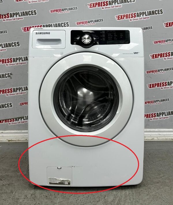 Used Samsung 27” Front Load Washer WF210ANW/XAC For Sale | ️ Express ...