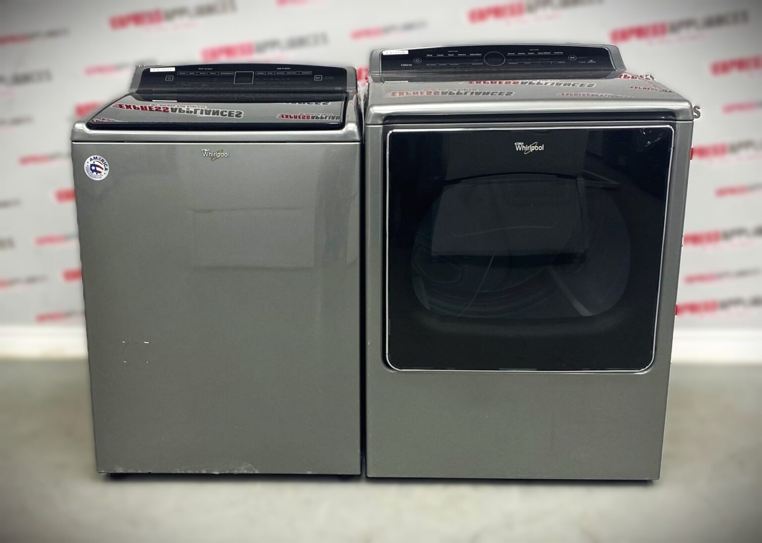 Used Whirlpool Washer and Dryer Set For Sale WTW7500GC2 YWED8500DC1| ️ ...