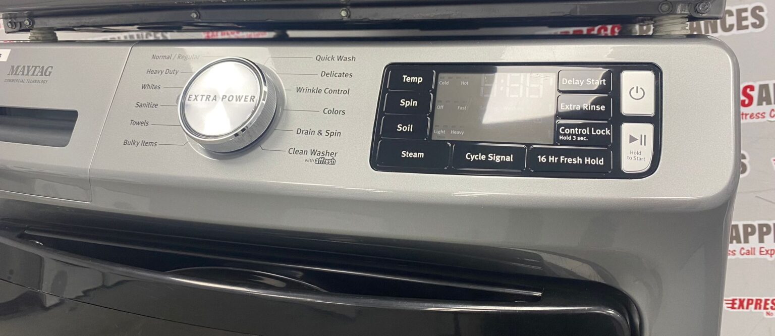 Used Maytag Washer and Dryer Set MHW6630HC3 YMED6630HC1 For Sale | ️ ...