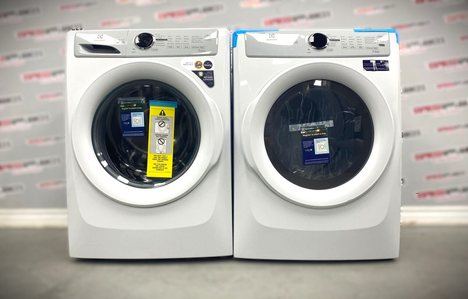 Open Box Electrolux Washer and Dryer 27” Set ELFW7337AW0 ELFE733CAW0 ...