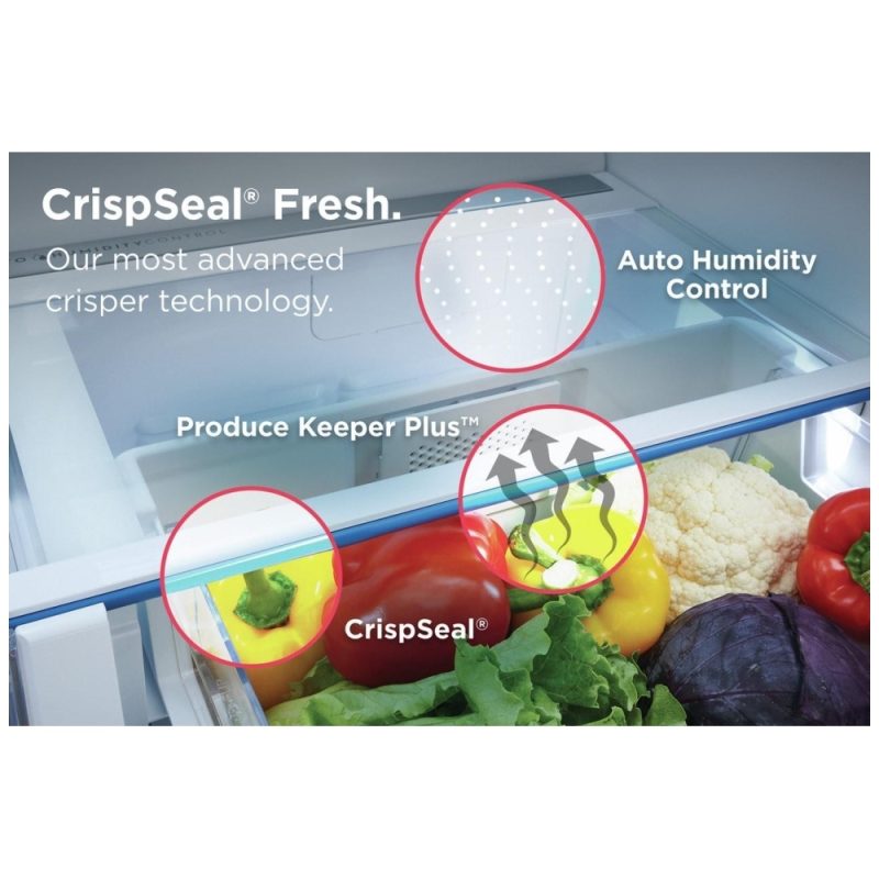 Frigidaire French Doors 36 Inch Fridge GRMS2773AF For Sale | ️ Express ...