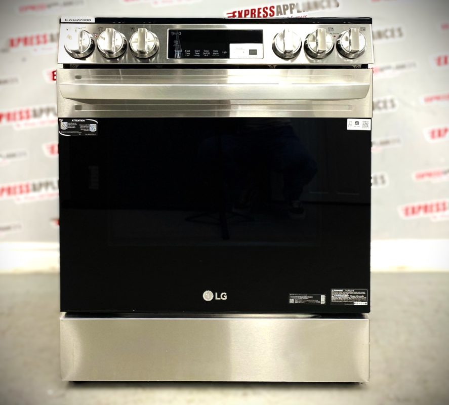 Used LG 30” Slide-In Glass Top Stove LSEL633CF For Sale | ️ Express ...