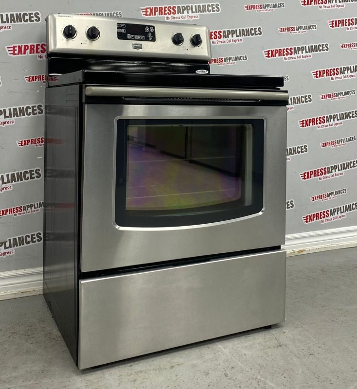 Used Maytag Electric Range YMER7765WS3 For Sale | ️ Express Appliances