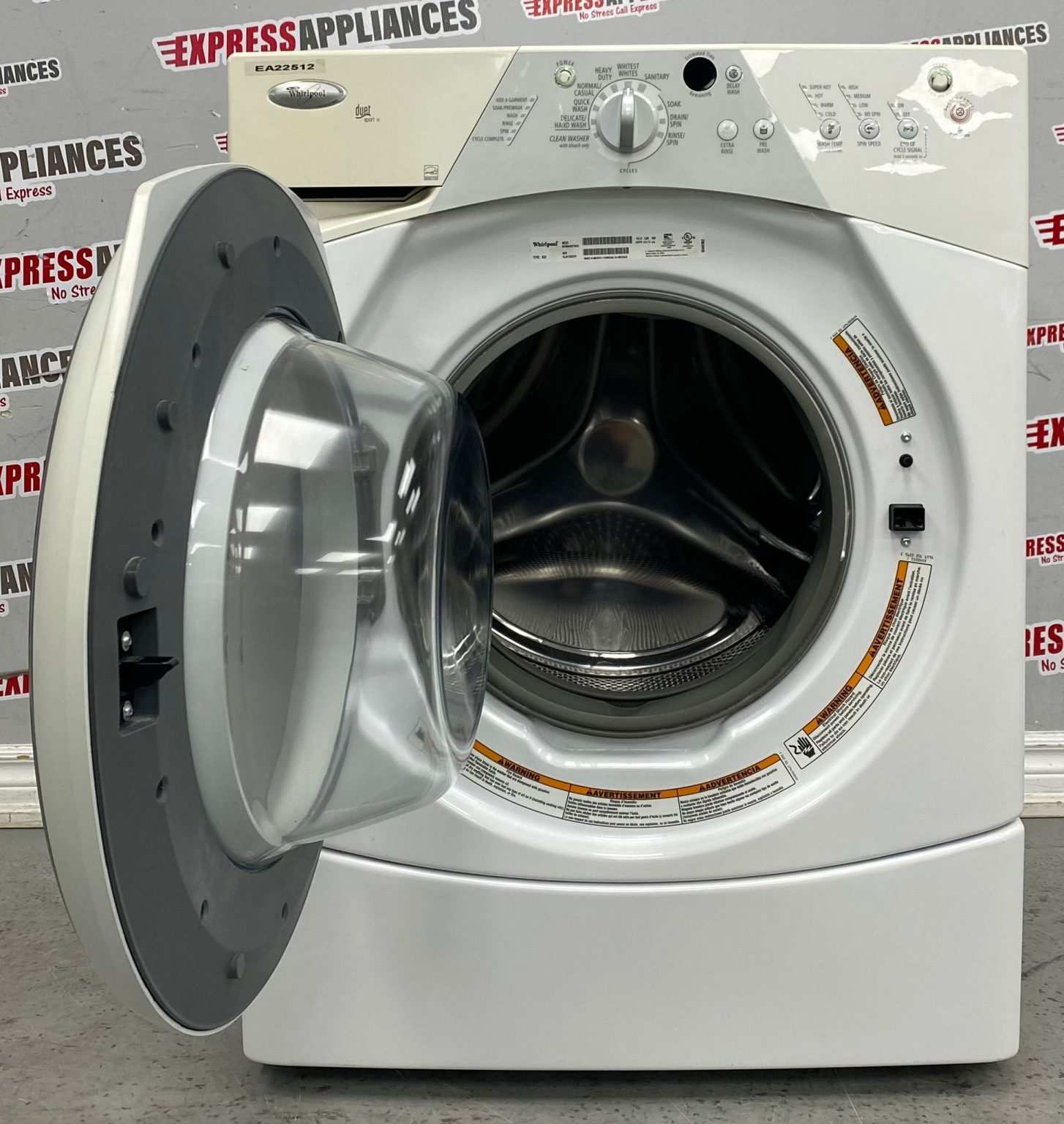 Used Whirlpool Washer WFW8400TW02 For Sale | ️ Express Appliances