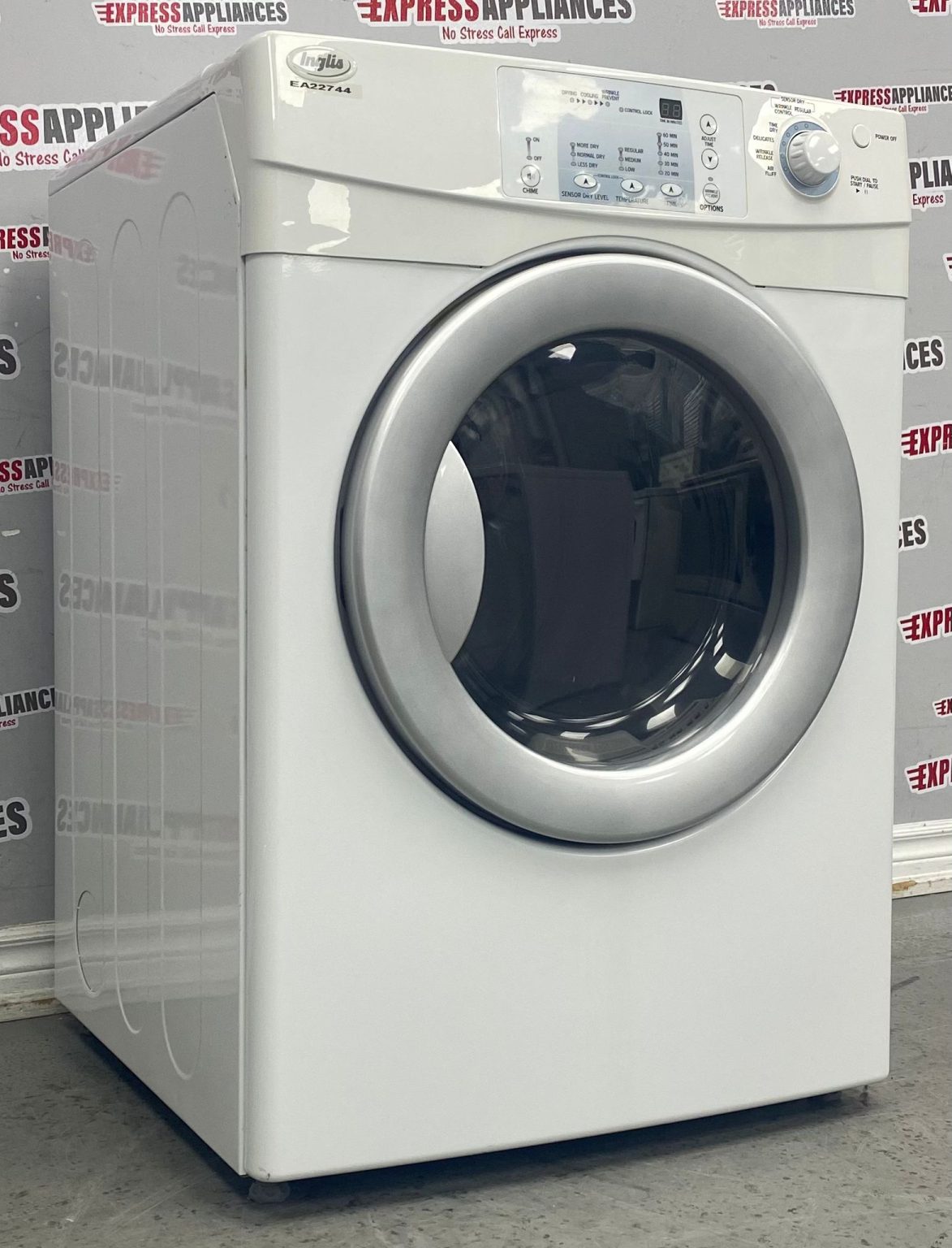Used Inglis 27” Electric Stackable Dryer YIED7200TWFor Sale | ️ Express ...