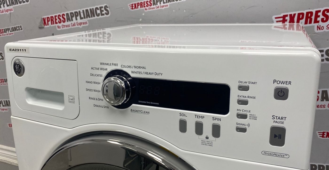 Used GE 24" Washer WCVH4800K2WW For Sale | ️ Express Appliances