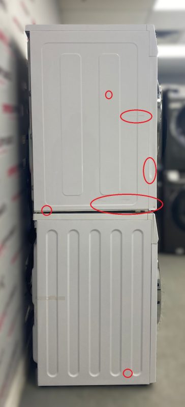 Used Galanz 24" Front Load Washer and Ventless Dryer Stackable Set ...