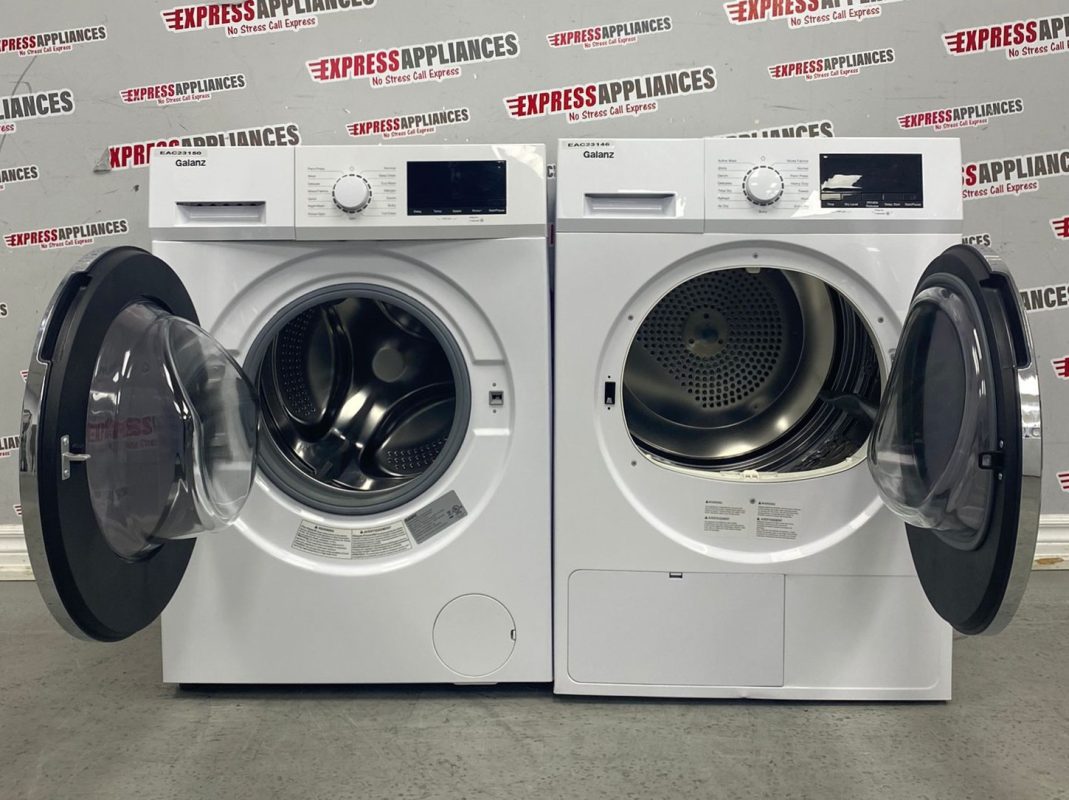 Used Galanz 24" Front Load Washer and Ventless Dryer Stackable Set ...