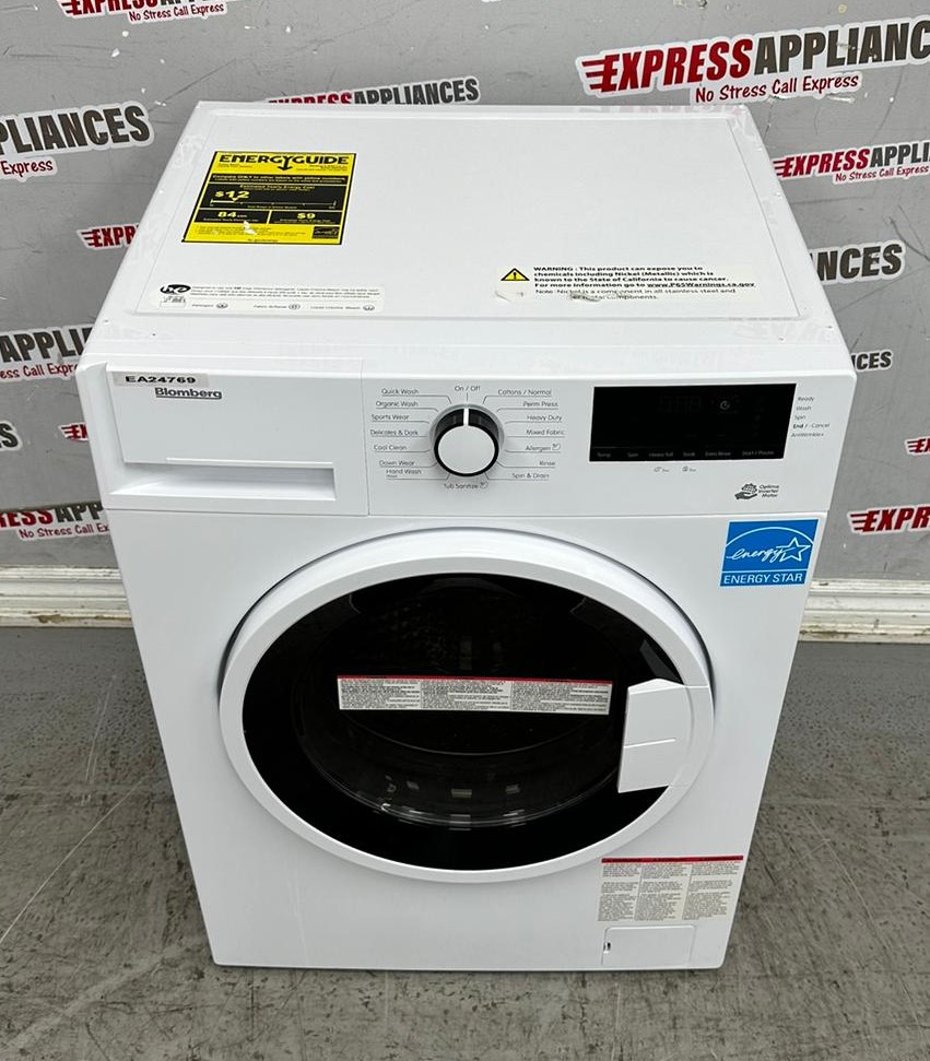Used Blomberg 24” Front Load Washer WM72200W For Sale | ️ Express ...