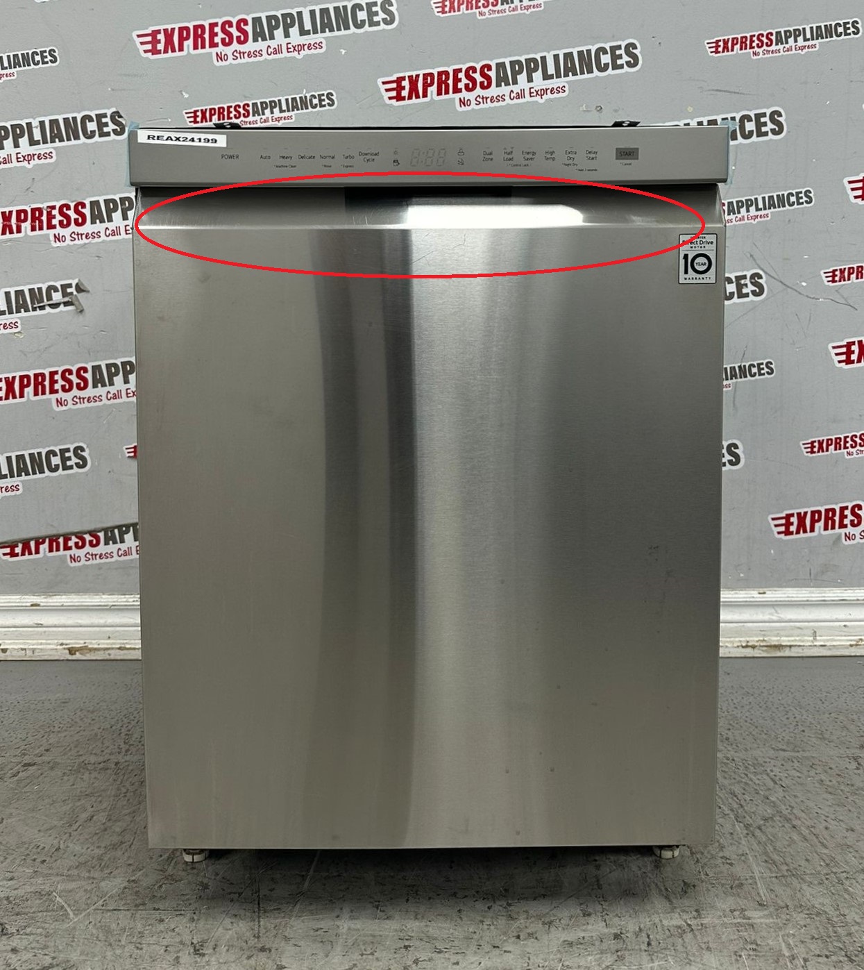 Used LG 24" Build-In Dishwasher LDF5545ST For Sale | ️ Express Appliances