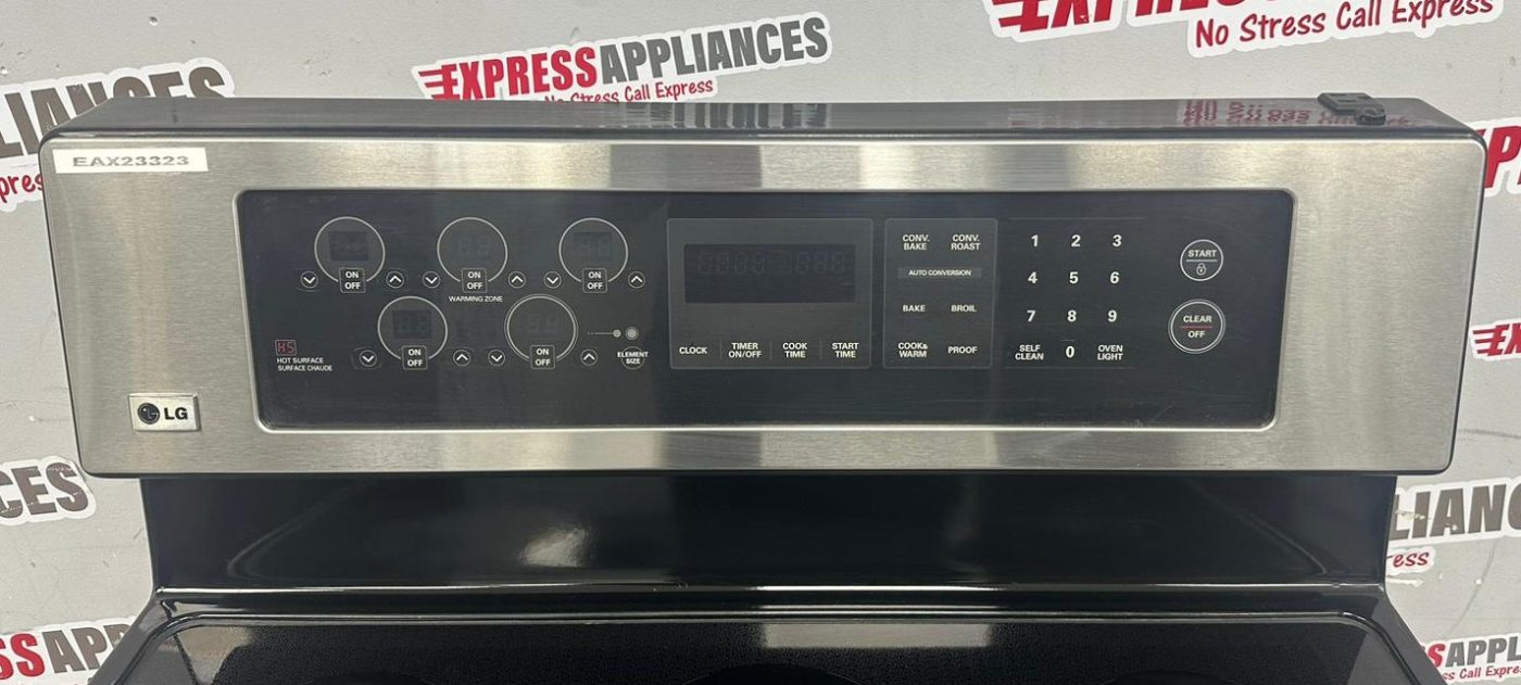 Used LG 30” Freestanding Glass Top Stove LSB5682SS/01 For Sale | ️ ...