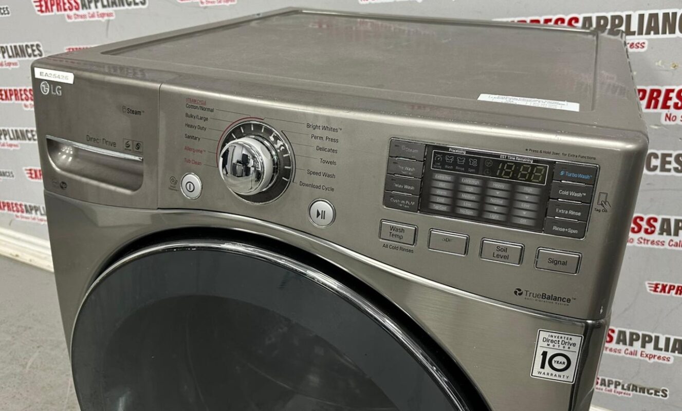 Used LG 27” Front Load Washing Machine WM3570HVA For Sale | ️ Express ...
