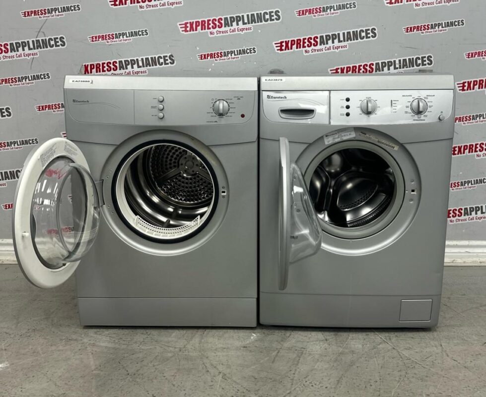 Used Eurotech 24” Washer and Dryer Stackable Set EWF272EL EDV278 For ...