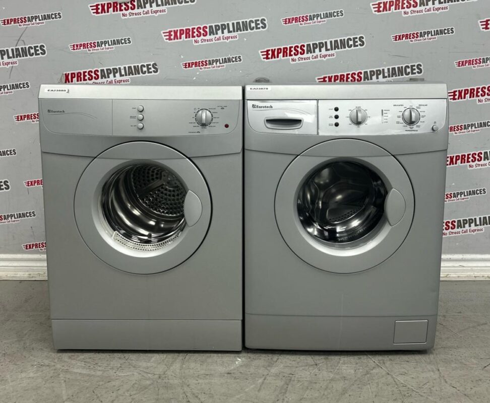 Used Eurotech 24” Washer and Dryer Stackable Set EWF272EL EDV278 For ...