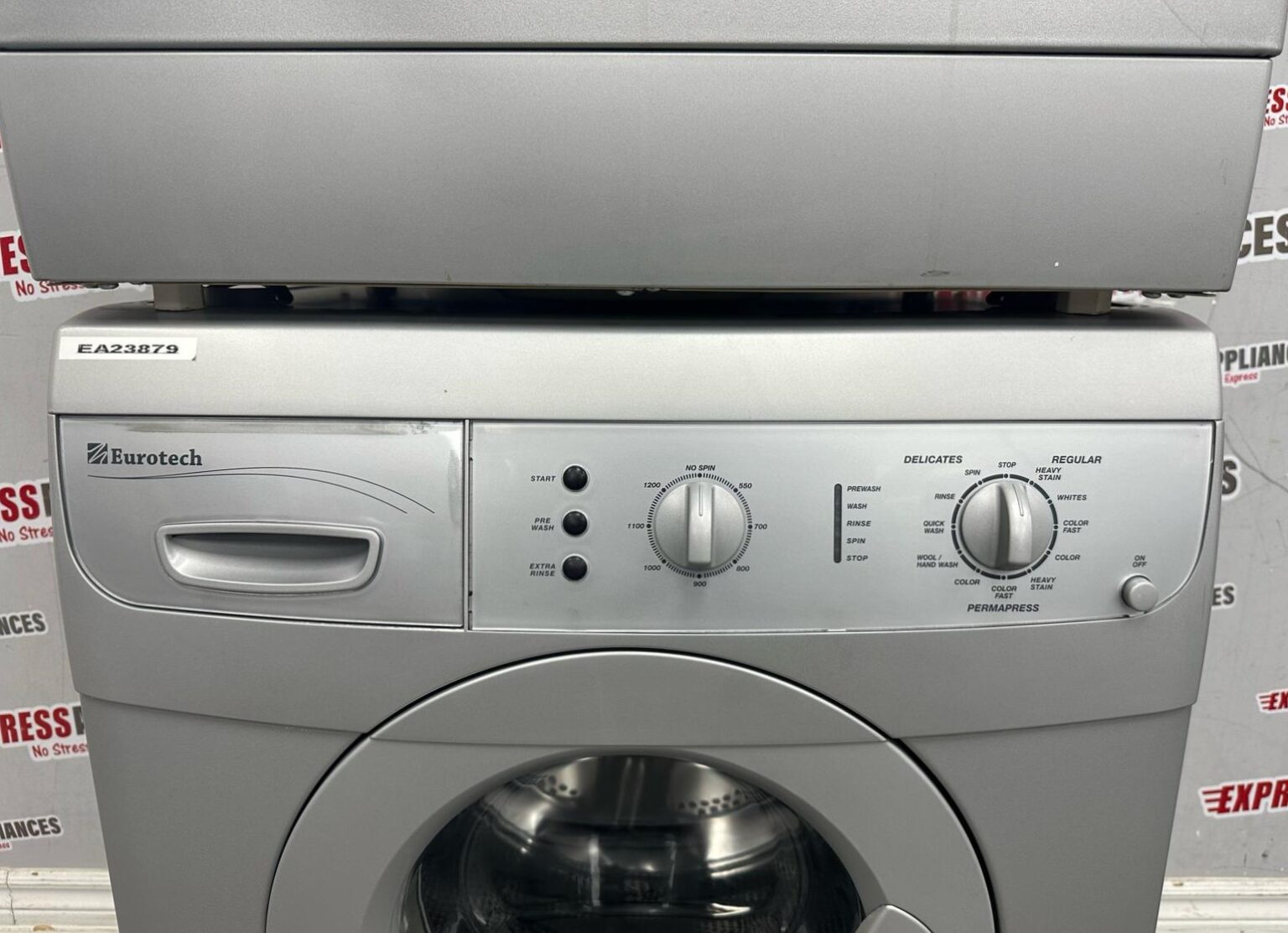 Used Eurotech 24” Washer and Dryer Stackable Set EWF272EL EDV278 For ...