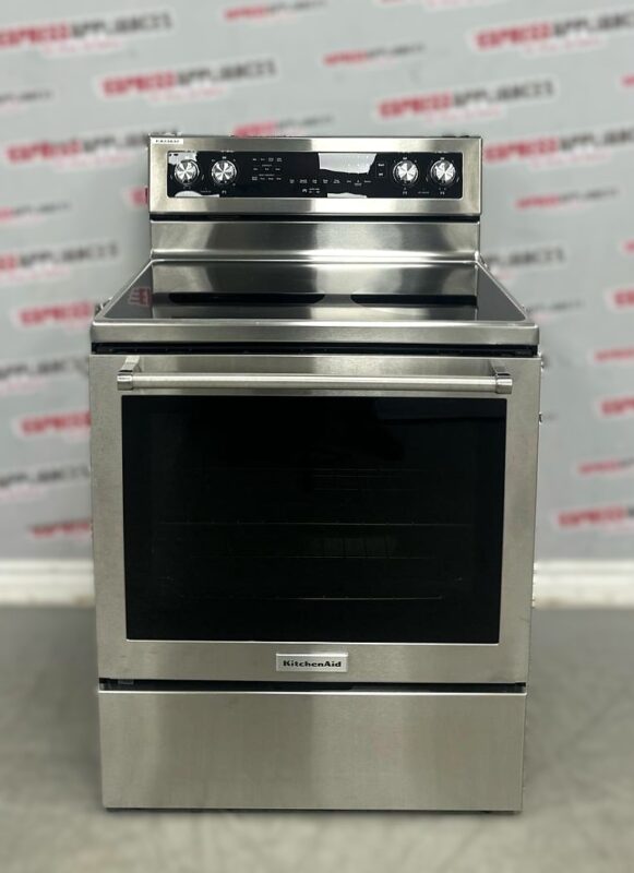 Used KitchenAid 30” Glass Top Range YKFEG500ESS1 For Sale | ️ Express ...