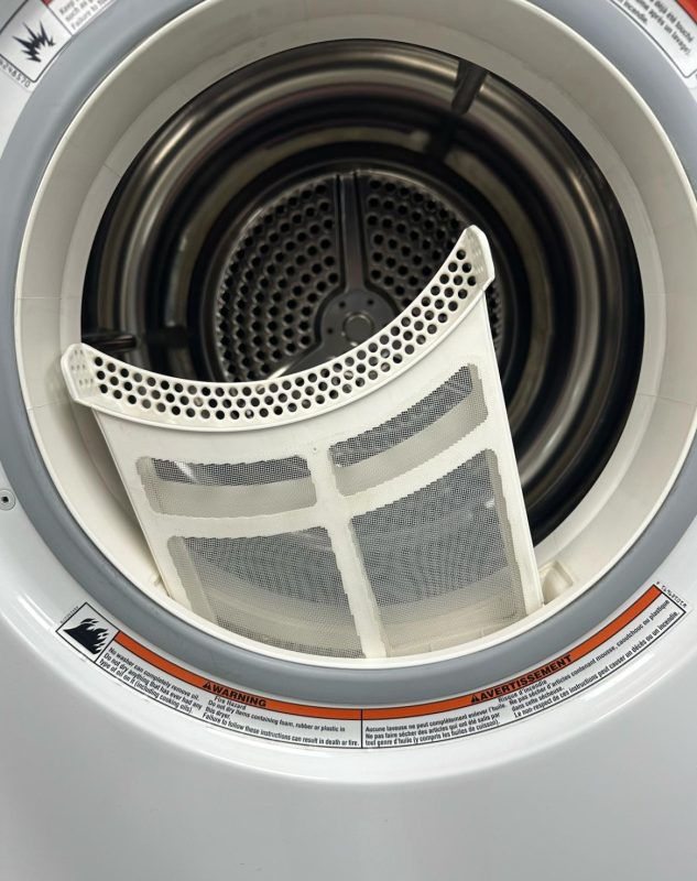 Used Whirlpool 24” Washer and Dryer Stackable Set WFC7500VW2 ...