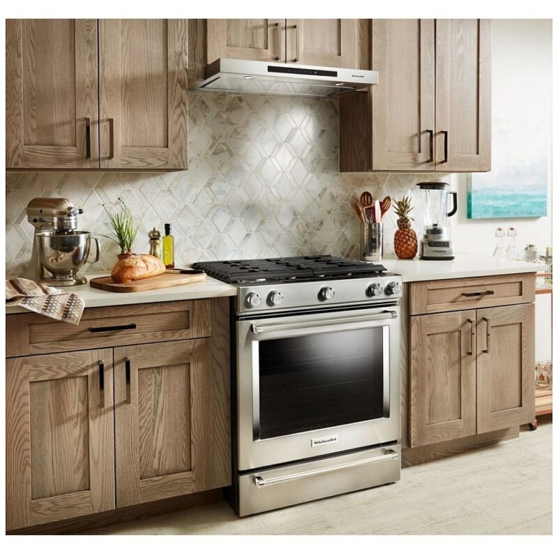 Open Box KitchenAid Under-Cabinet Range Hood KVUB400GSS For Sale | ️ ...