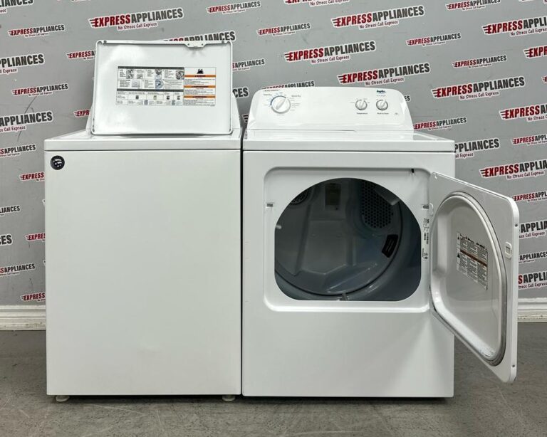 Used Inglis Top Load 27” Washer and 29” Electric Dryer Side-by-Side Set ...