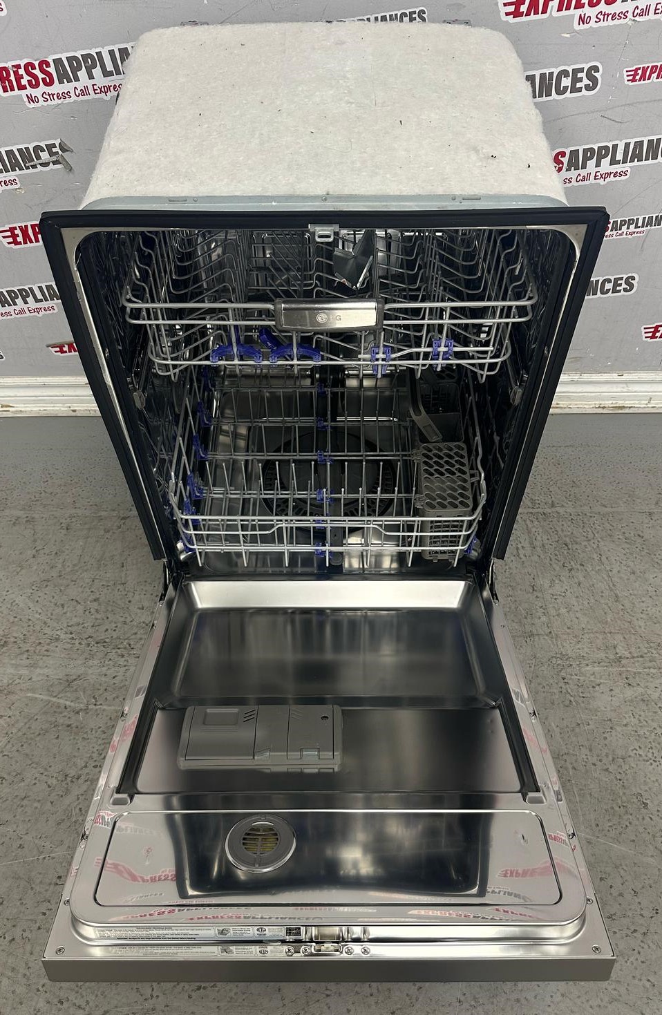Used LG 24" Build-In Dishwasher LDS5040ST For Sale | ️ Express Appliances