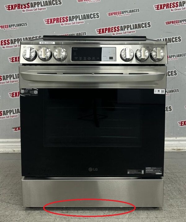 Used LG 30” Slide-In Glass Top Stove LSEL633CF For Sale | ️ Express ...