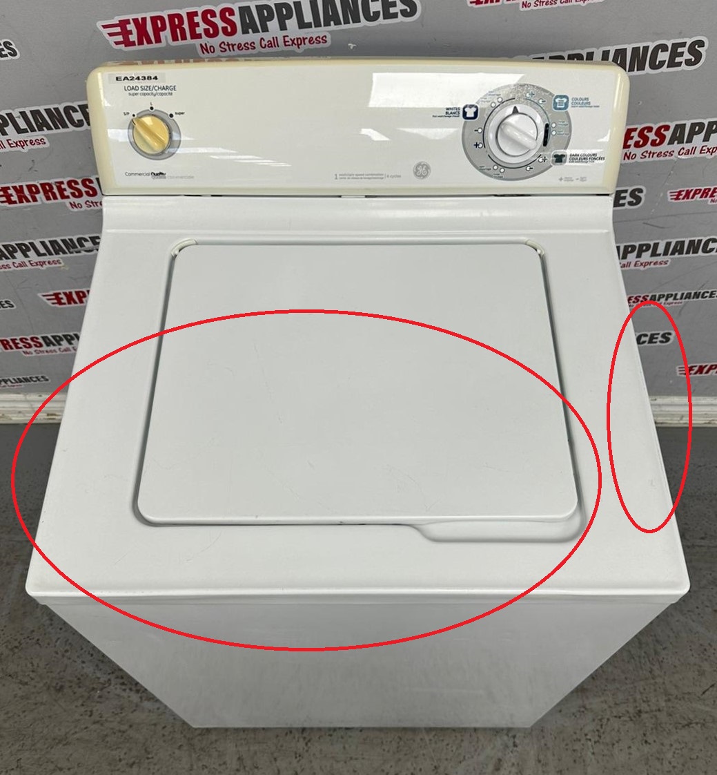 Used GE 27” Top Load Washing Machine GVSR1060H8WW For Sale | ️ Express ...