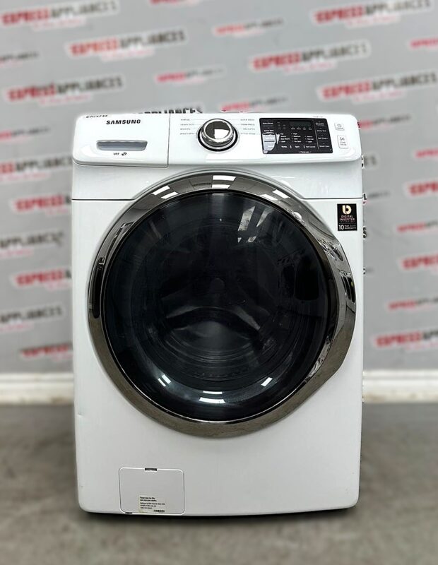 Used Samsung 27" Front Load Washer WF42H5000AW/A2 for Sale | ️ Express ...