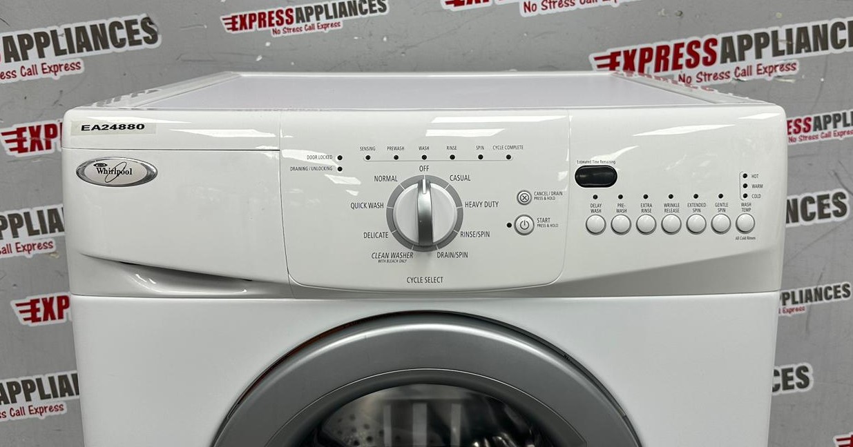 Used Whirlpool 24” Front Load Washing Machine WFC7500VW2 For Sale | ️ ...