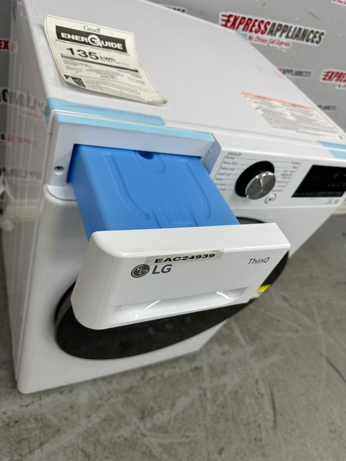 Open Box LG 24” Electric Ventless Dryer DLHC1455W For Sale | ️ Express ...