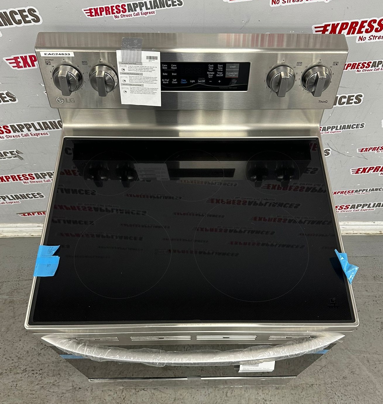 Open Box LG 30” Freestanding Glass Top Stove LREL6323S/02 For Sale | ️ ...