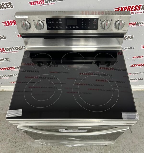 Open Box Samsung 30” Freestanding Glass Top Stove NE63A6511SS/AC For ...