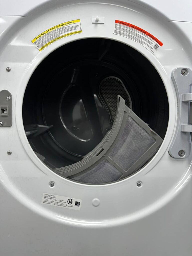 Used Samsung 27" Washer and Dryer Stackable Set WF45T6000AW/A5 ...
