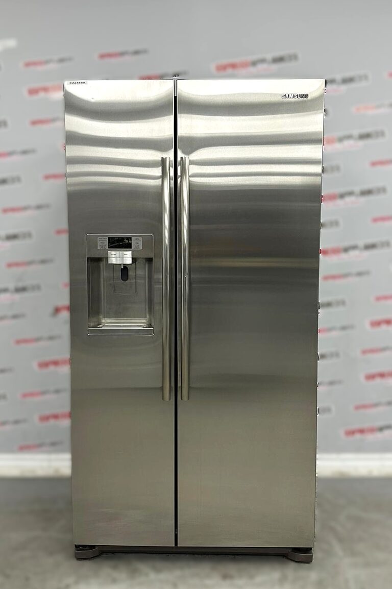 Used Samsung 36” Counter Depth Side-By-Side Refrigerator RSG257AARS For ...