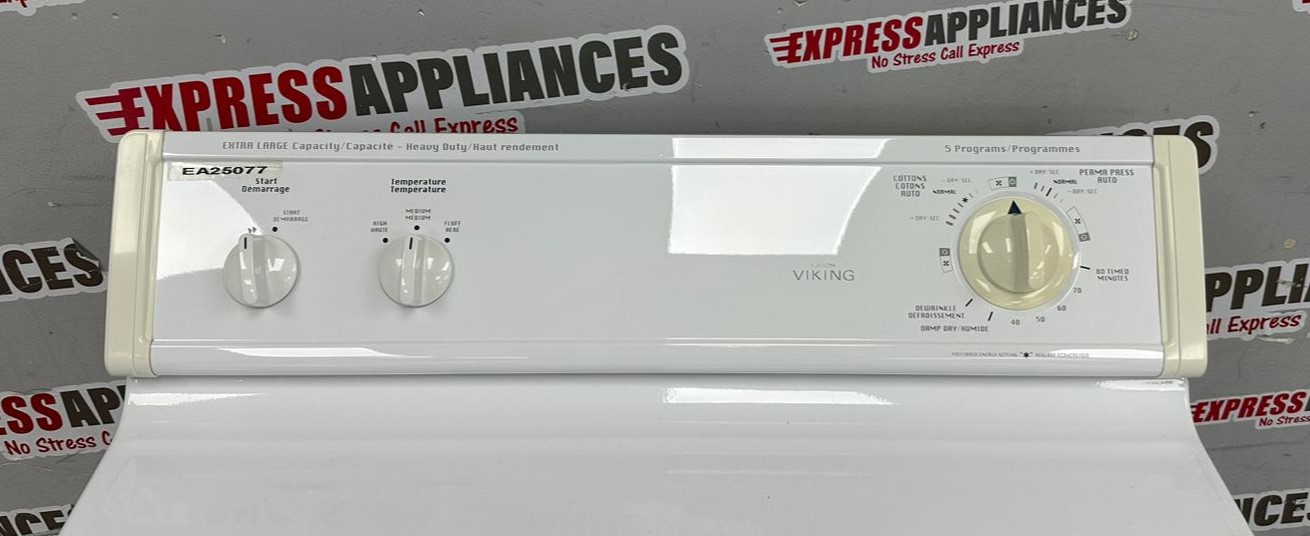 Used Viking 27” Electric Dryer VXR35WWT0WW For Sale | ️ Express Appliances
