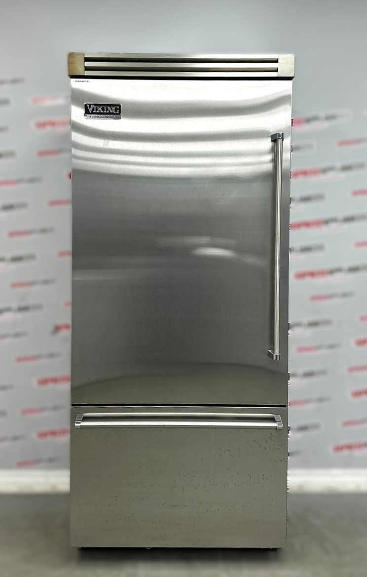 Used Viking 36” Counter Depth Bottom Freezer Refrigerator VCBB536LSS ...